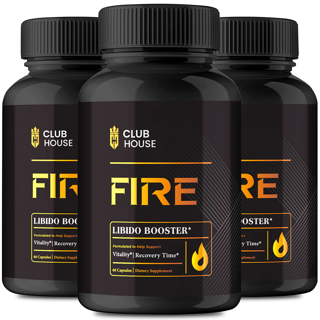 (3 Pack) Clubhouse Fire Capsules Multivitamin for Men Supplement (180 ...