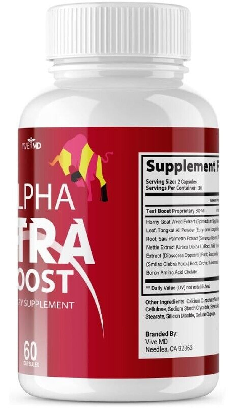 Alpha Xtra Boost Dietary Supplement - Official Formula (5 Pack) – My Store