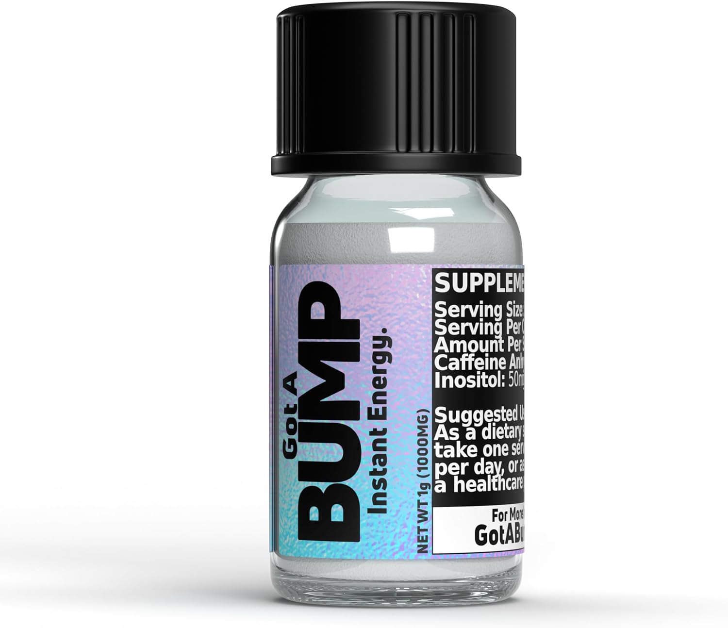 Got a Bump™ - 1G Container (500Mg Caffeine per Vial) (10-Pack) – My Store