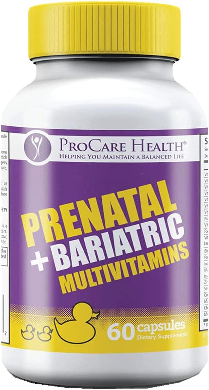 Procare Health | Bariatric Prenatal Multivitamin Capsule | Probiotics ...