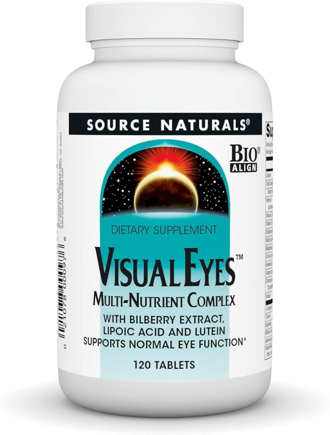 Source Naturals Visual Eyes, Multi-Nutrient Complex - 120 Tablets – My ...