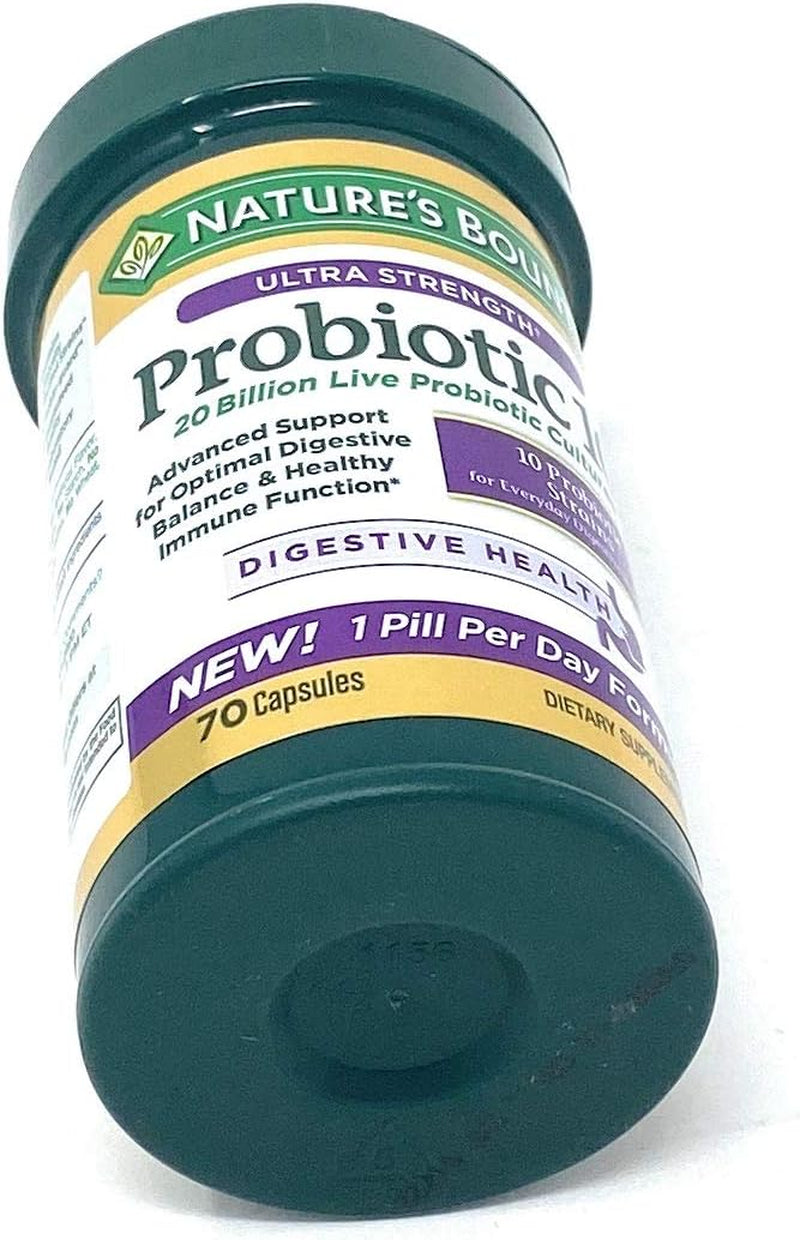 Nature'S Bounty Ultra Strength Probiotic 10, 70 Capsules – My Store