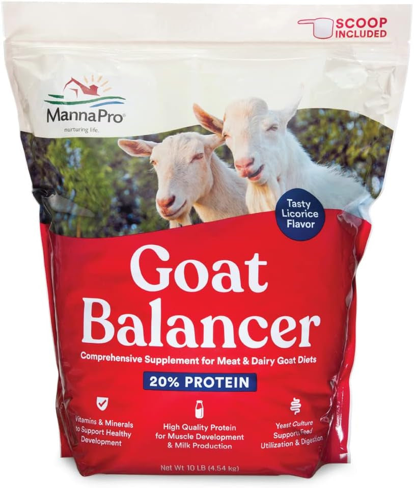 Manna Pro Goat Balancer Supplement, 10 Lb – My Store