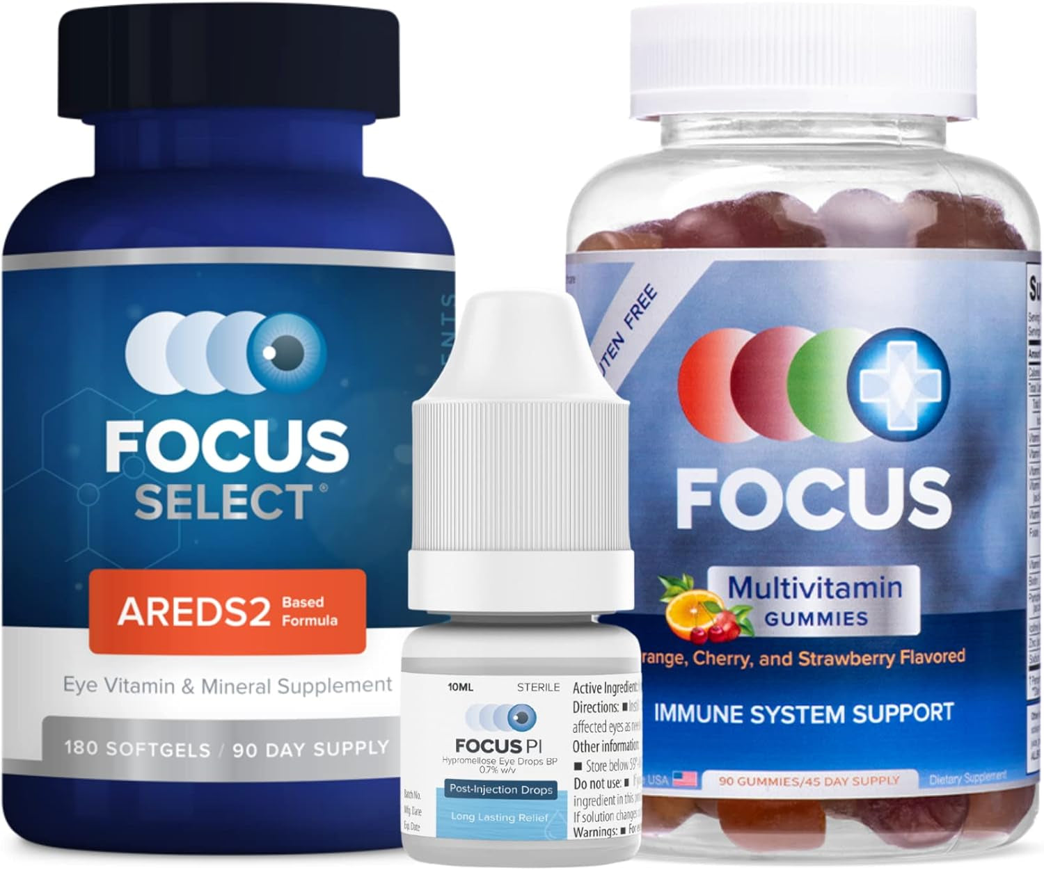Focus Vision Supplements - Focus PI Post-Injection Eye Drops (10Ml Bot ...