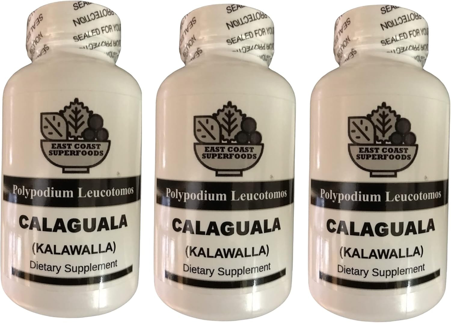 Calaguala 500 Mg 100 Capsules (Kalawalla) Polypodium Leucotomos from E ...