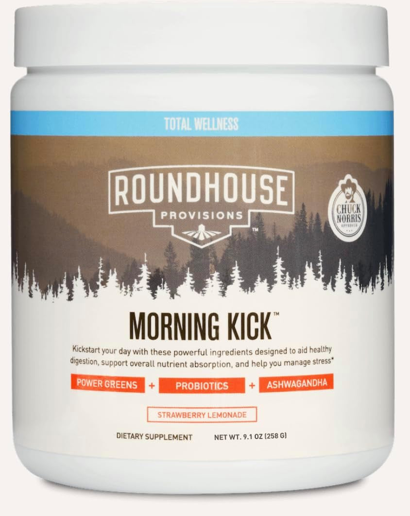Morning Kick, Powder Supplement for Healthy Digestion, Energy Levels ...