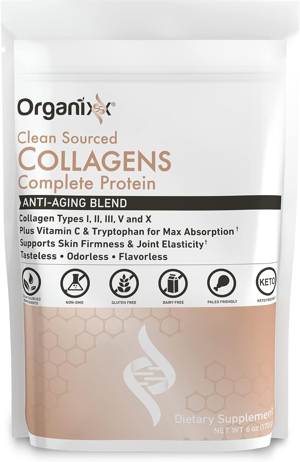 Clean Sourced Collagen Powder, Hydrolyzed Protein Powder Collagen Pept ...
