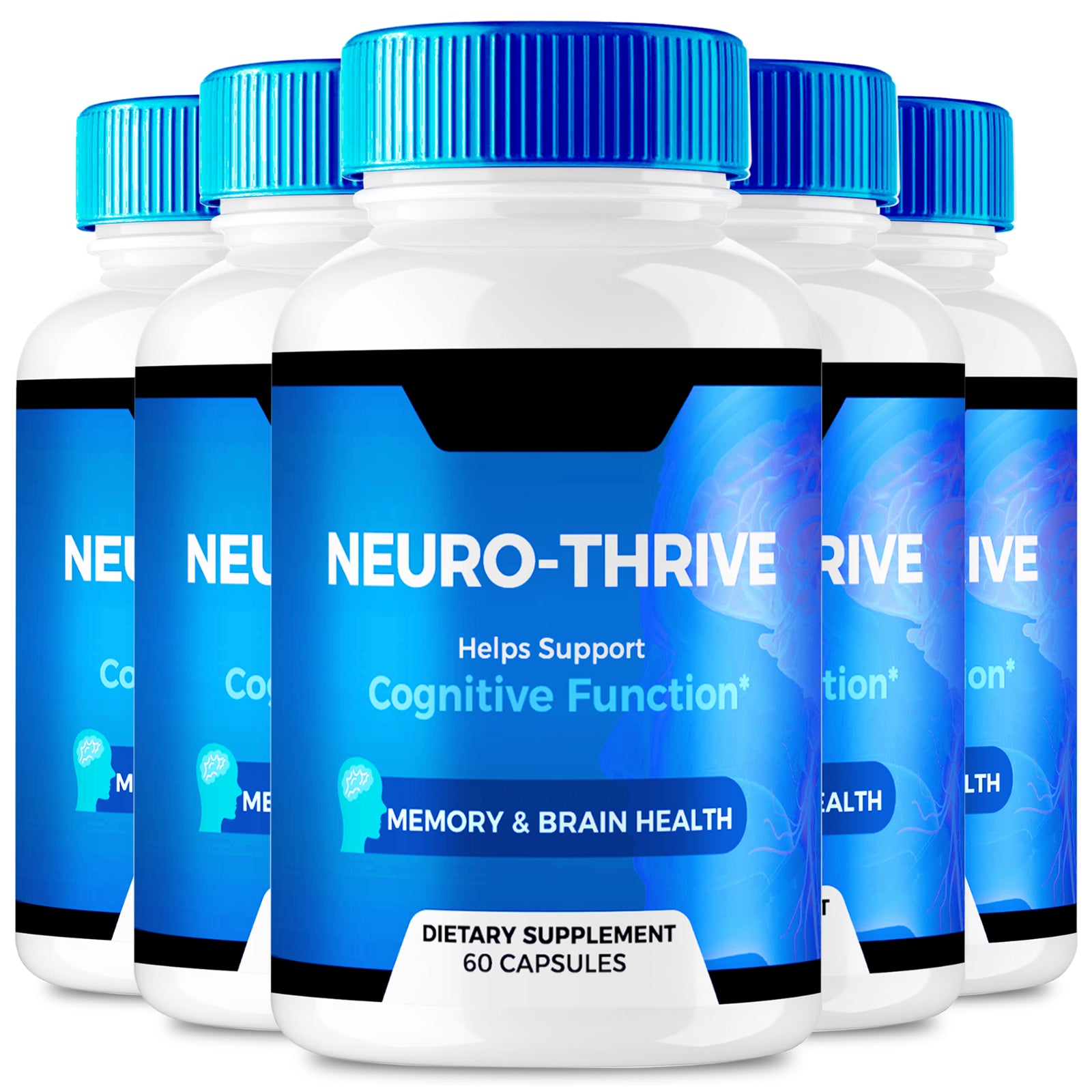 Neuro Thrive Brain Supplement Extra Strength - Official Formula (5 Pac ...
