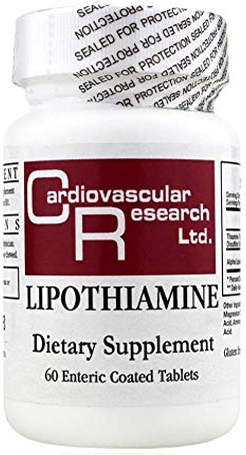 Cardiovascular Research Lipothiamine, White, 60 Count (THIAM2) – My Store