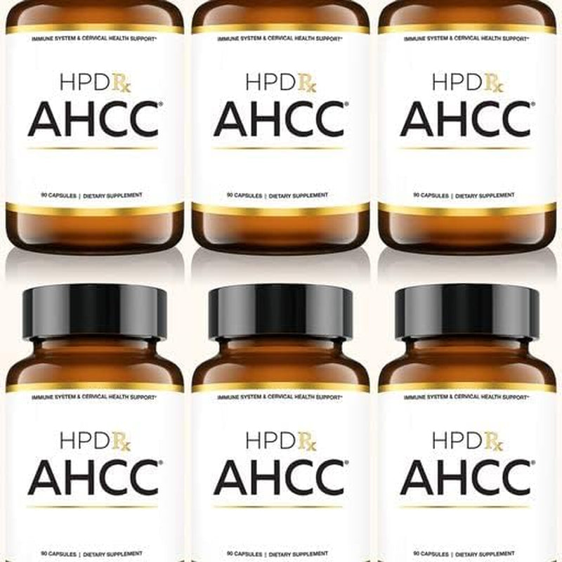 Premium AHCC & Shiitake Mushroom 1100 Mg per Serving Supplement, Natur ...