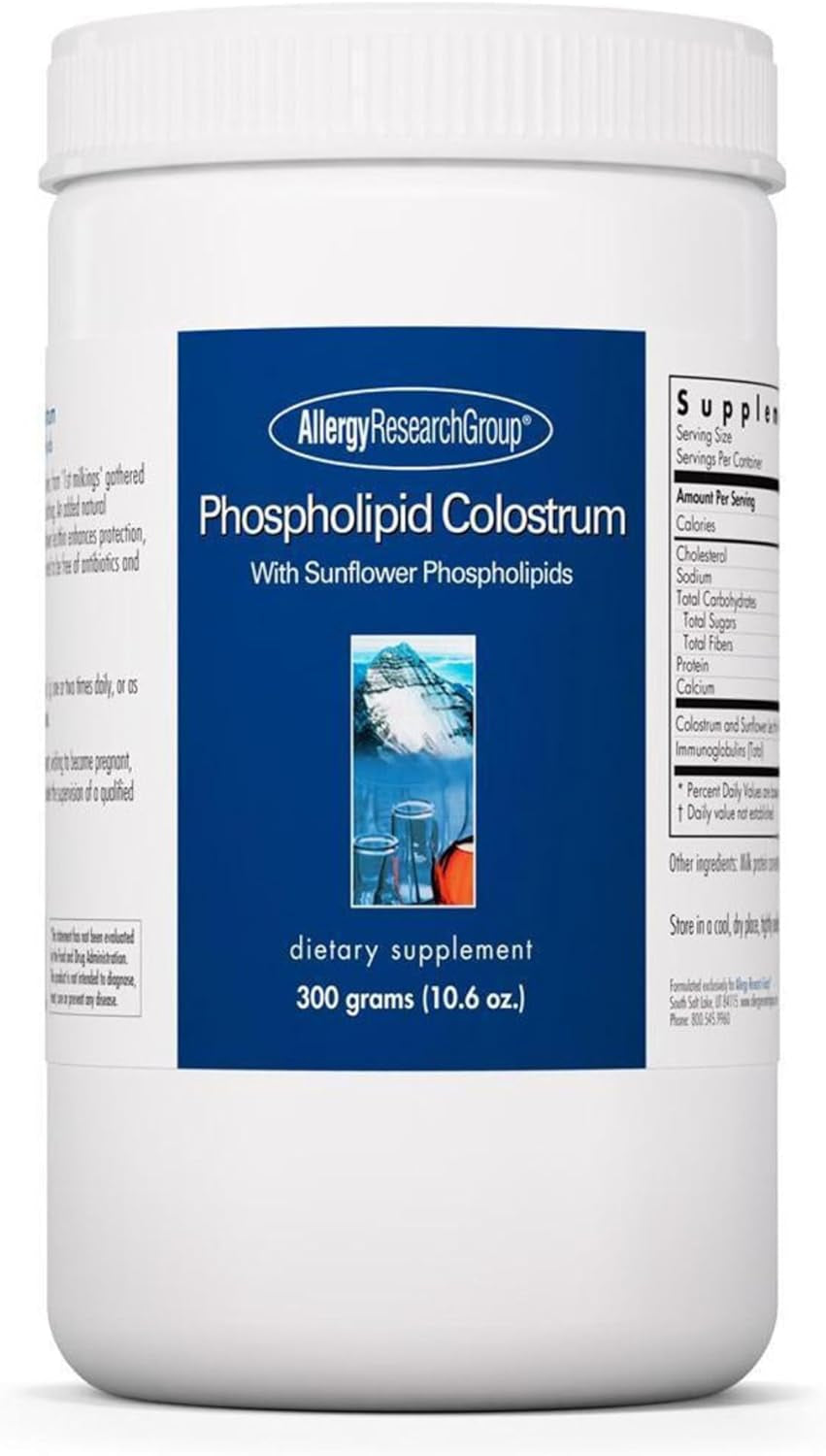 Allergy Research Group Phospholipid Colostrum Supplement - Colostrum P ...