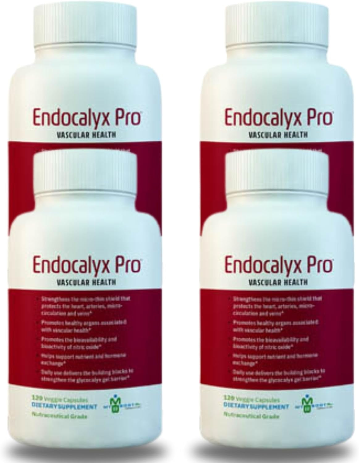 Endocalyx Pro - Vascular & Microcirculation Health Supplement 120 Caps ...