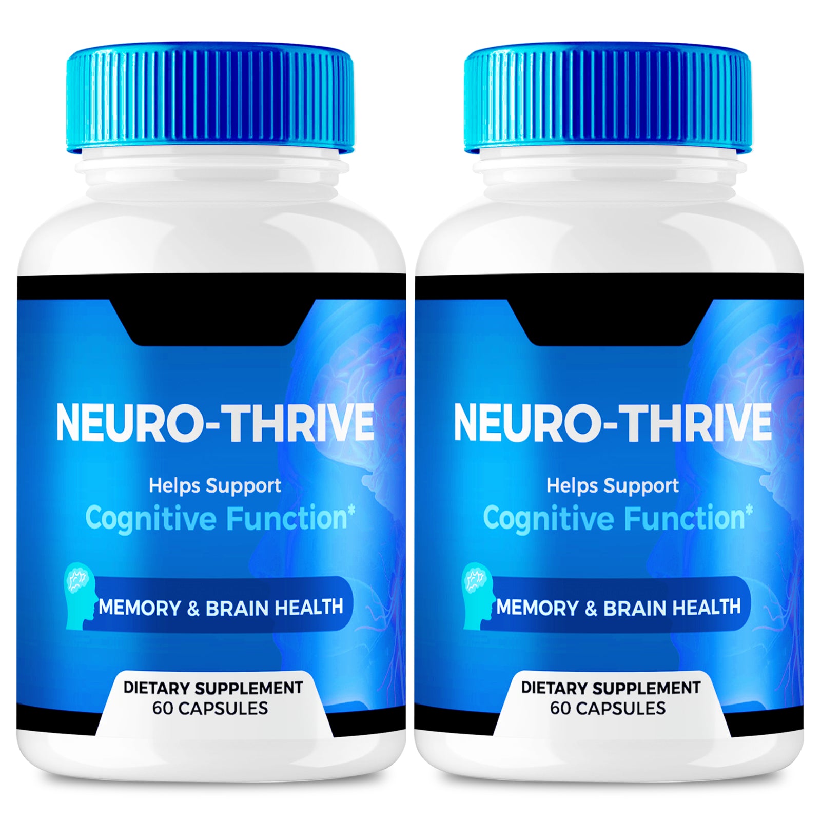 Neuro Thrive Brain Supplement Extra Strength - Official Formula (2 Pac ...