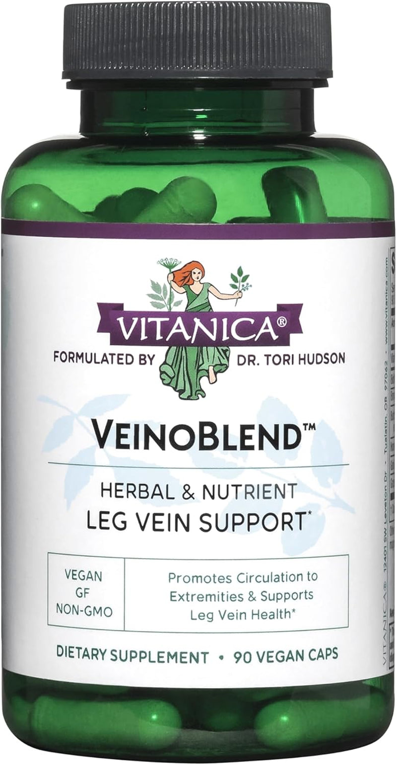 Vitanica Veinoblend - Vein & Blood Circulation Support with Vitamin C ...