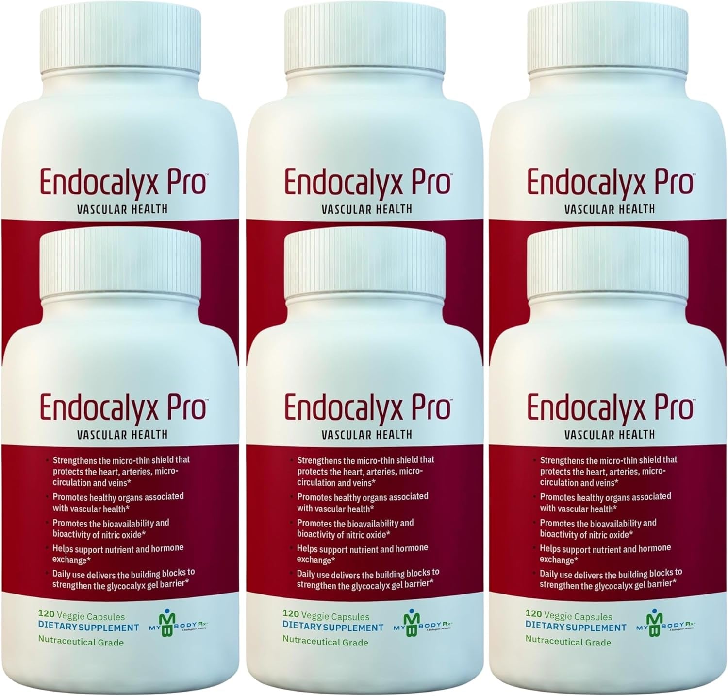 Endocalyx Pro - Vascular & Microcirculation Health Supplement 120 Caps ...