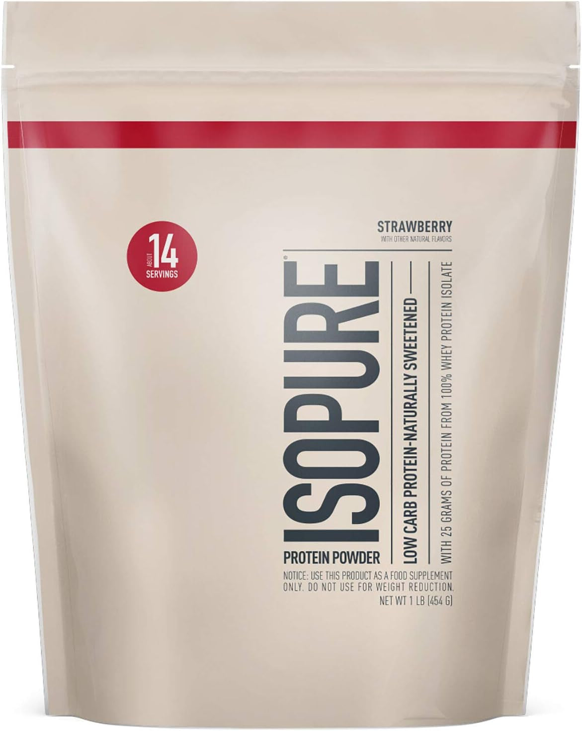 Isopure Protein Powder, Whey Protein Isolate Powder, 25G Protein, Low ...